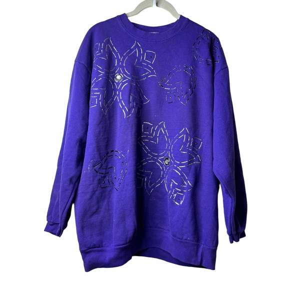 megatex | Tops | Vintage Megatex Made In Usa Purple Shiny Textured ...